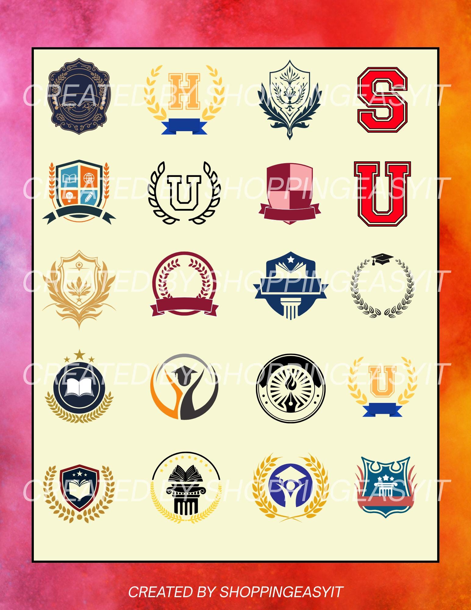 University Logo Svg, Svg Pic, Svg Model, Model University - Etsy