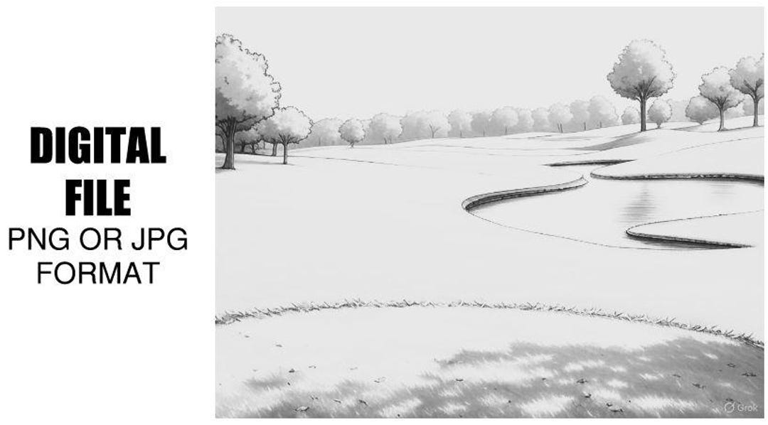 Park Coloring Activity Page Scene - Etsy
