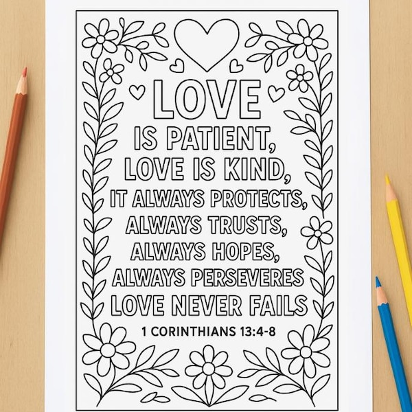 Patient Coloring Page - Etsy UK