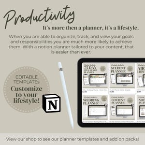 Pink Color Coded Notion Headers | Notion Planner & Template ...