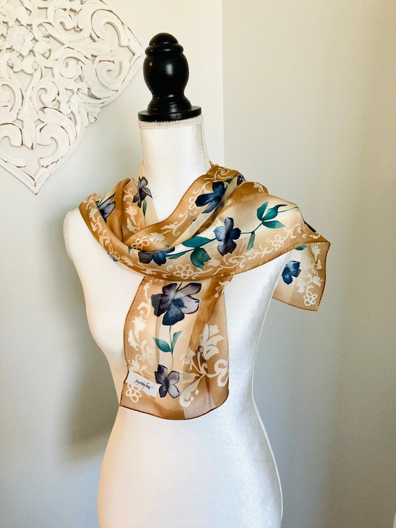 Vintage 1990s long scarf - Gem