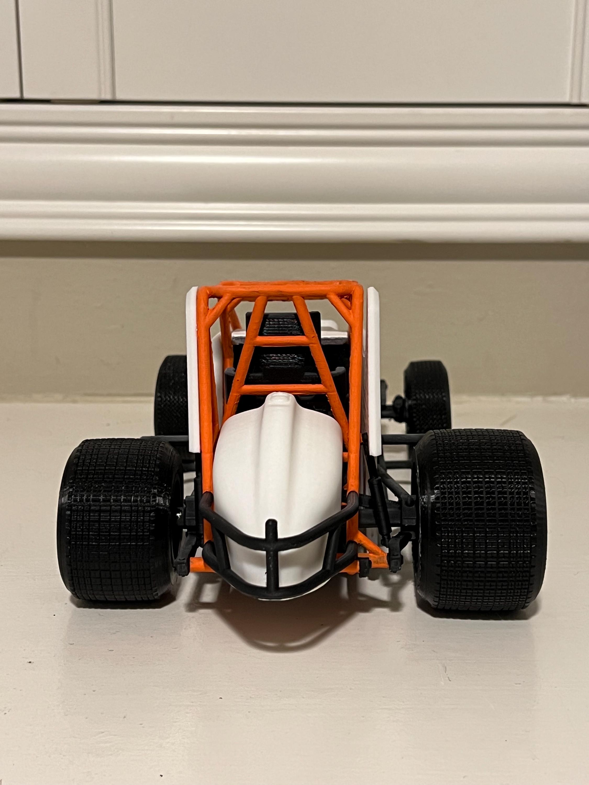 Custom Made to Order 3D Printed Wingless Sprintcar - Etsy