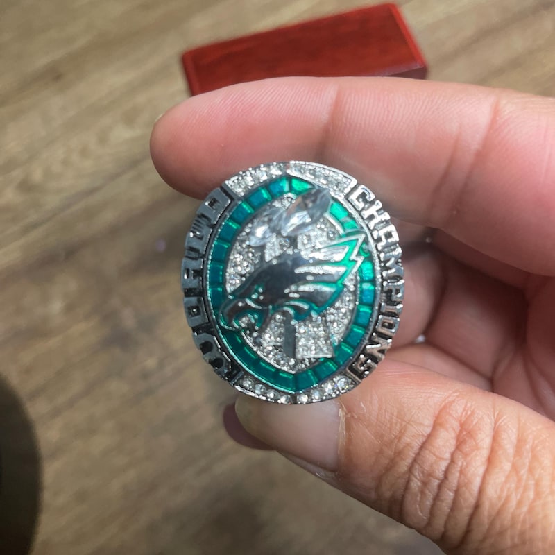 Philadelphia Eagles Superbowl Ring Replica - Etsy