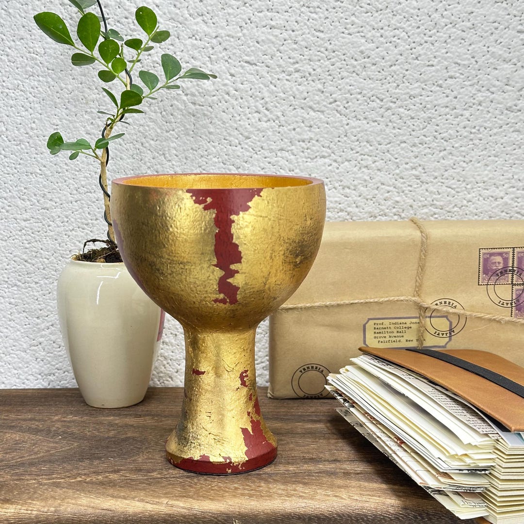 Holy Grail Chalice Indiana Jones and the Last Crusade Movie Costume ...