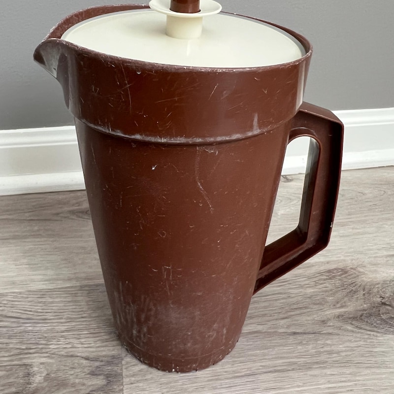 Tupperware Brown Lid - Etsy New Zealand