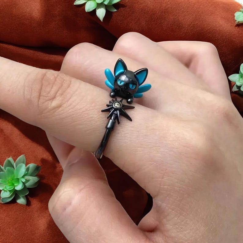 Cardcaptor Sakura Ring Set | Kawaii Anime Cosplay Accessories - Etsy