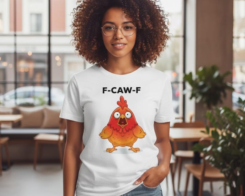 Funny F-caw-f Chicken Bundle | Viral Meme Design (PNG SVG Digital ...