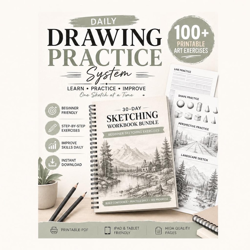 Drawing Notebook - Etsy UK