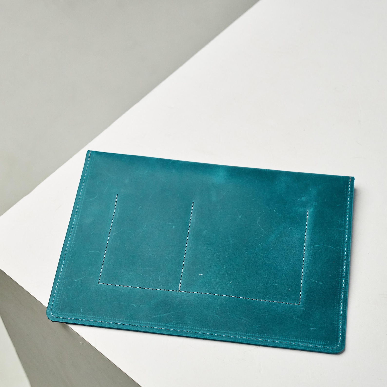 Custom Leather Document Holder, Personalized Leather Folder, Leather ...