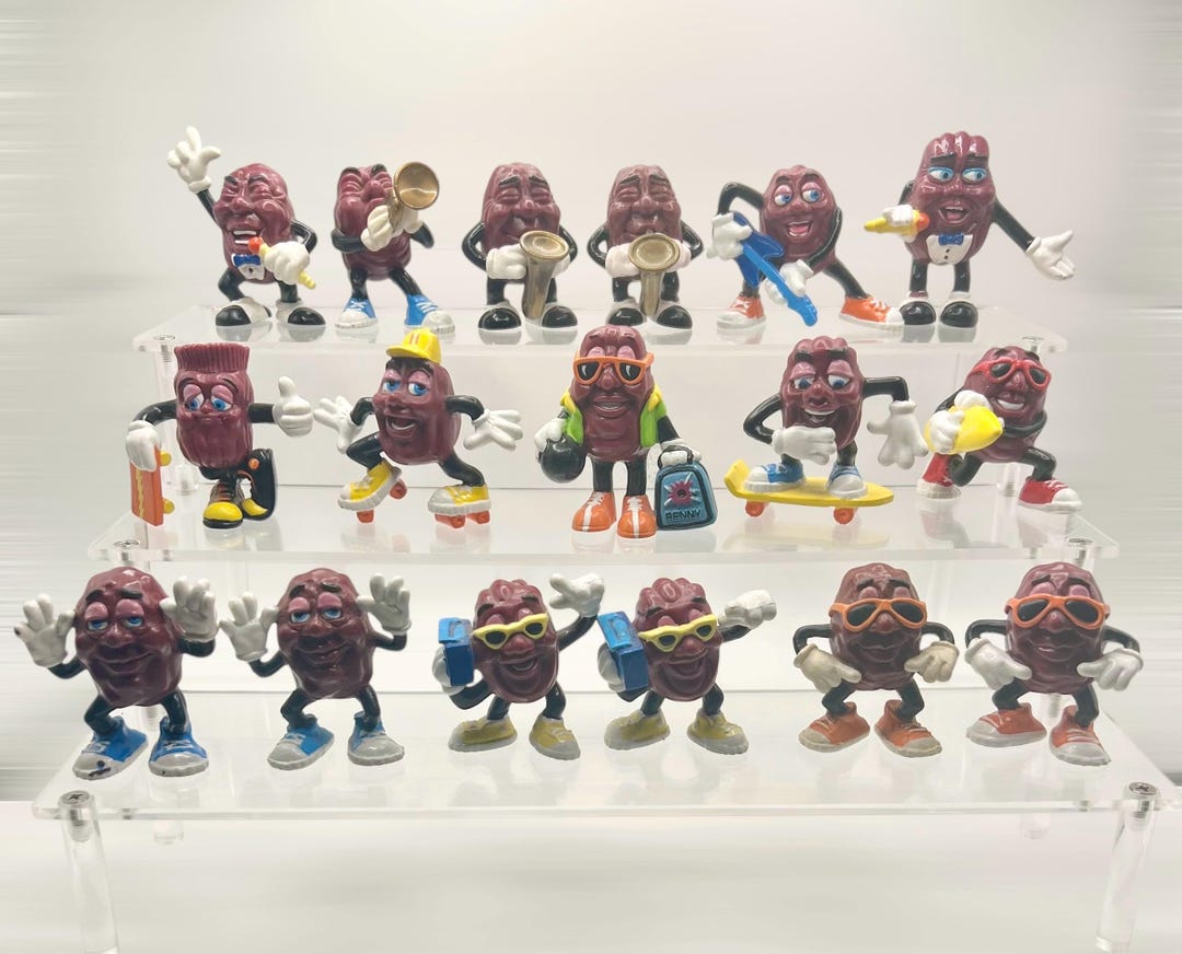 1980s California Raisin Figurines - Etsy