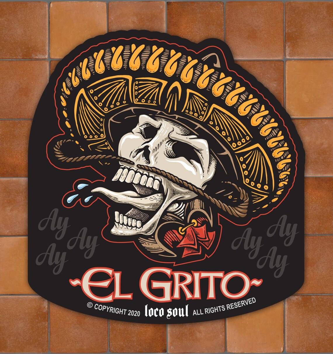 El Grito Sticker - Etsy