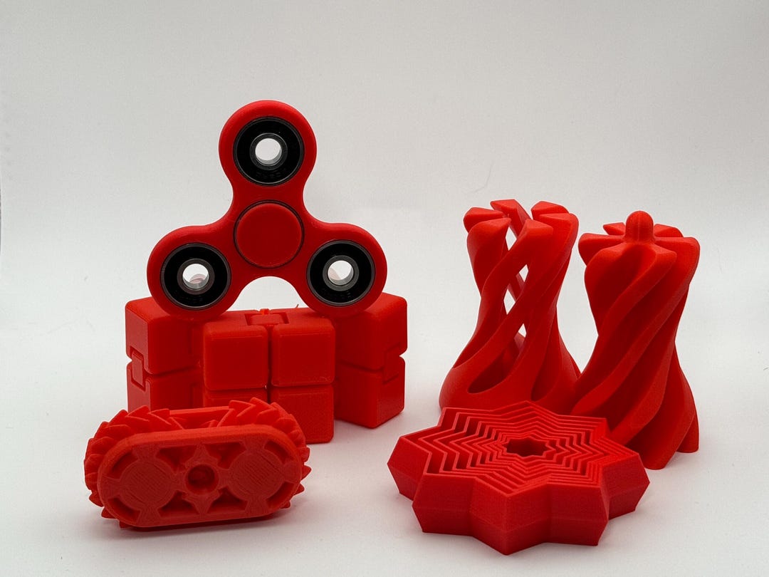 Fidget Toy Bundle Pack – 3D Printed Stress Relief Toys for Kids ...