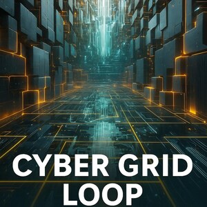 Cyber Grid Loop | Futuristic Digital Background (HD, 5-10 Sec) - Etsy
