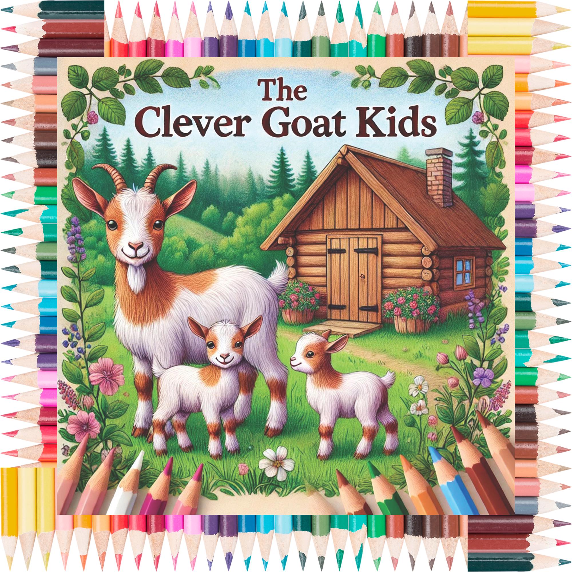 Kids Coloring Story Book Printable, 32 Fun Coloring Pages, Ilustrated ...