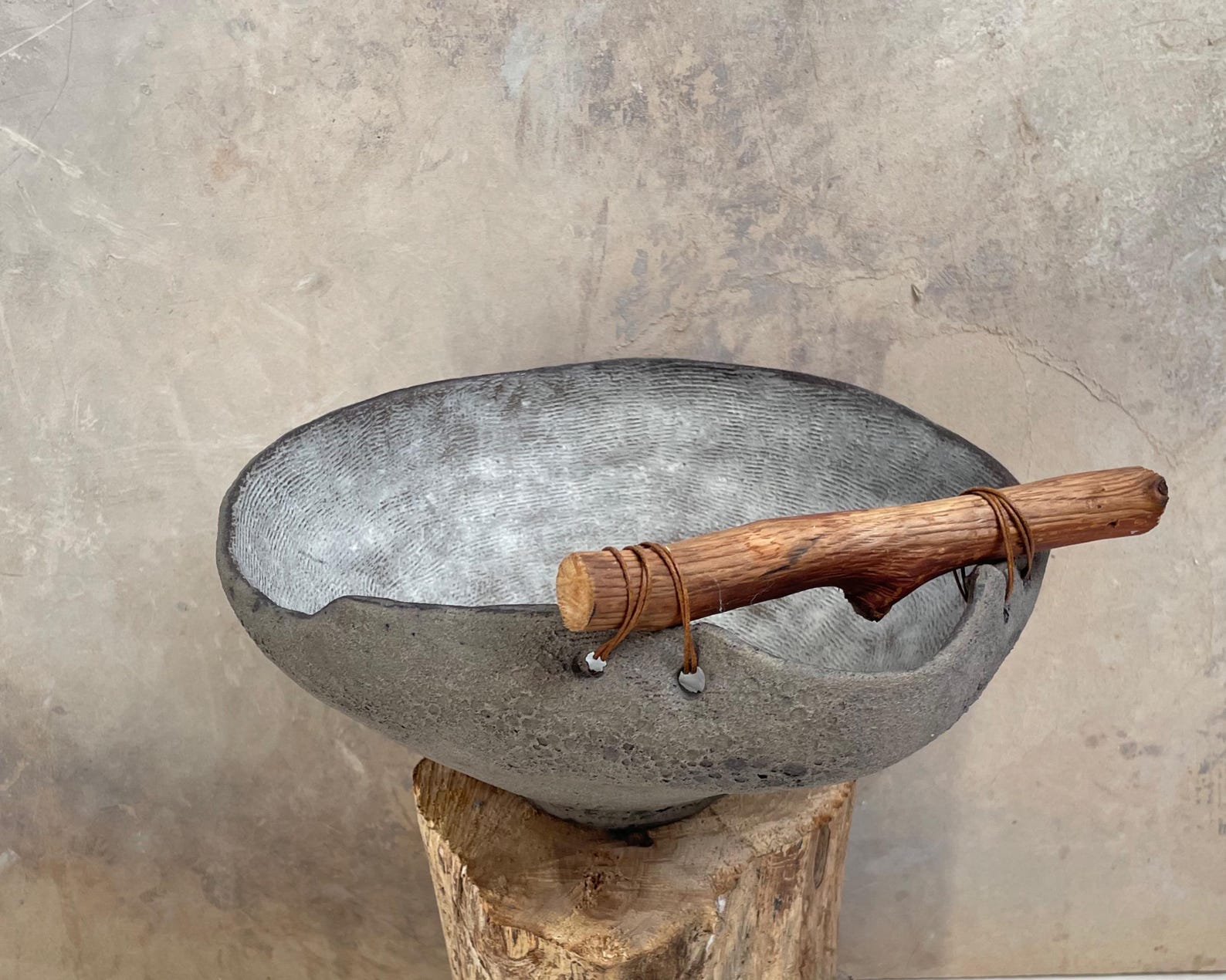 Organic Ceramic Bowl| Handbuilt Sculptural Form | Glazed Interior ...