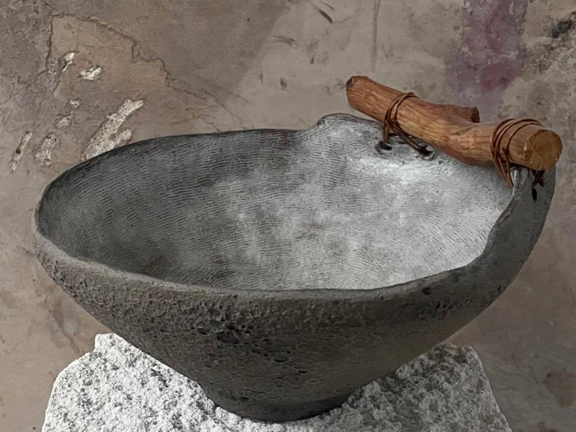 Organic Ceramic Bowl| Handbuilt Sculptural Form | Glazed Interior ...