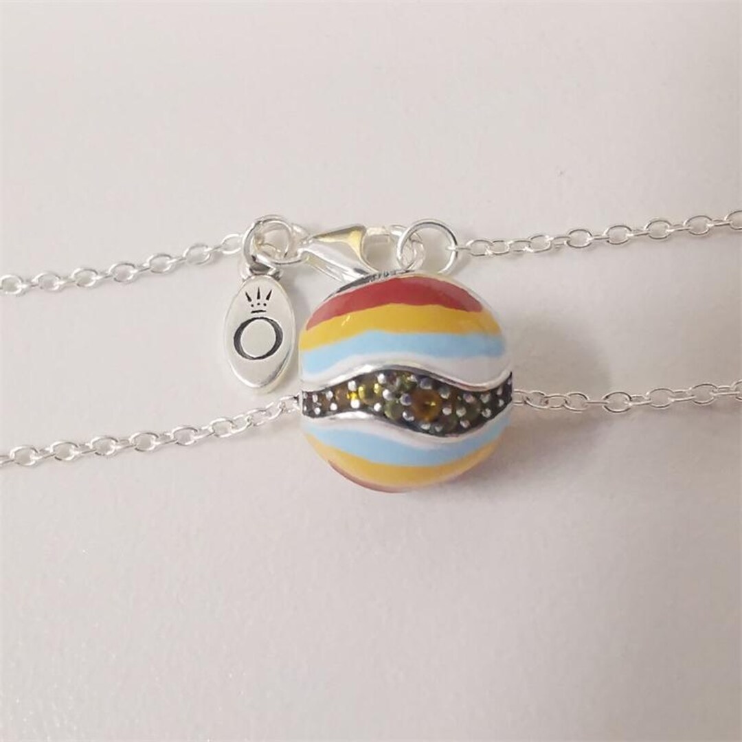 Pandora Planet Jupiter Sparkling Charm Necklace Set -45cm - Etsy