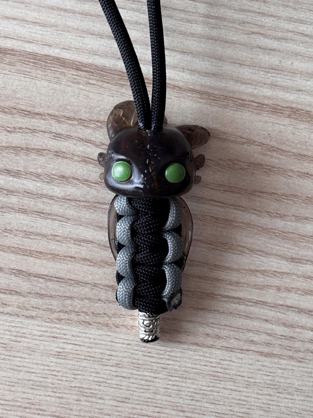 Toothless How to Train Your Dragon HTTYD Paracord Keychain Everyday ...