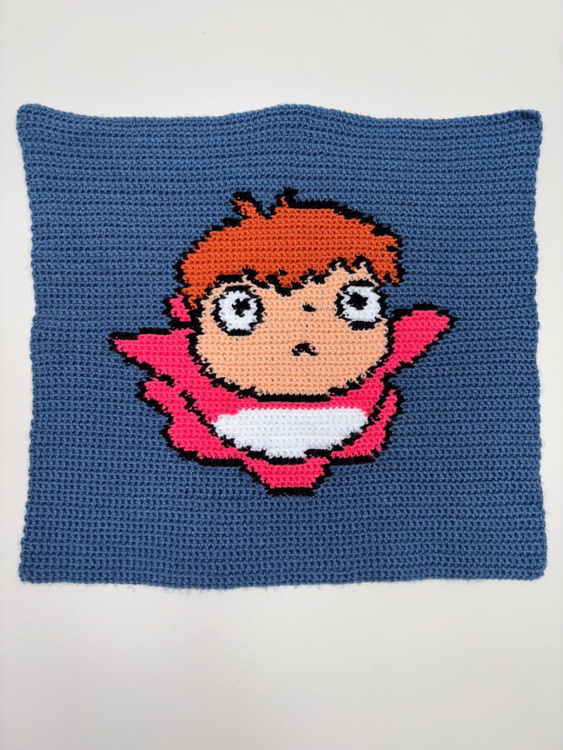 Ponyo Tapestry Crochet Pattern PDF | Studio Ghibli Crochet Pattern ...