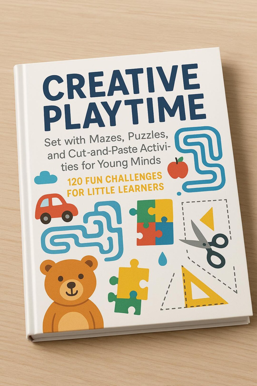 Interactive Kids' Activity Set | Sharpen Scissor Skills & Logic With ...