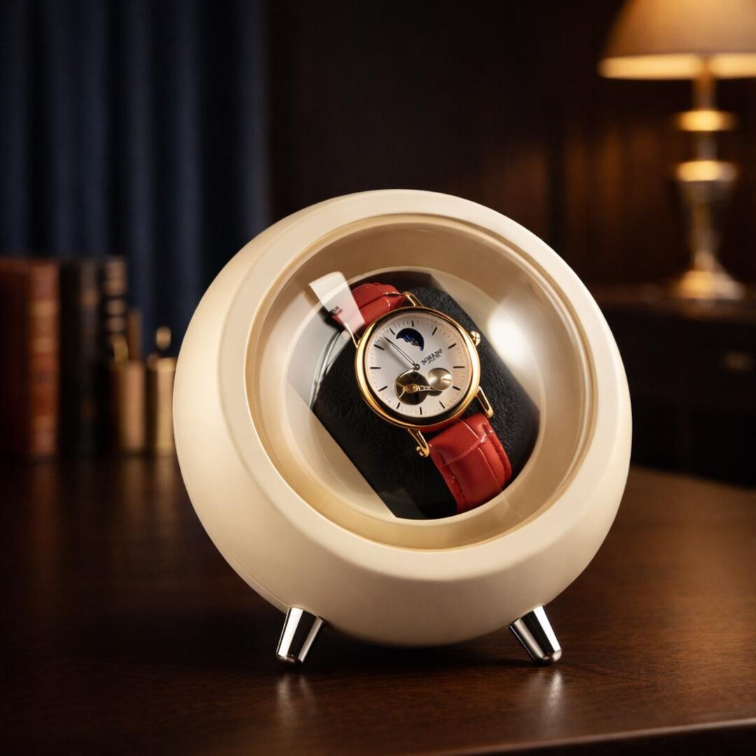 Automatic Watch Winder | Silent Rotator Box, Desk Display - Etsy