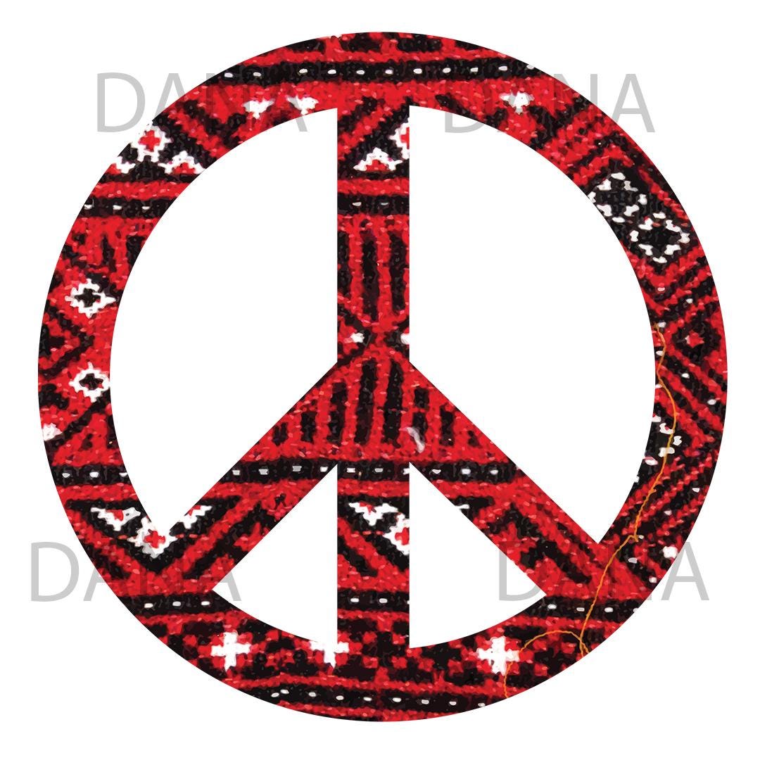 Free-spirited Living 3. Peace Symbol PNG and SVG, Peace Symbol Digital ...