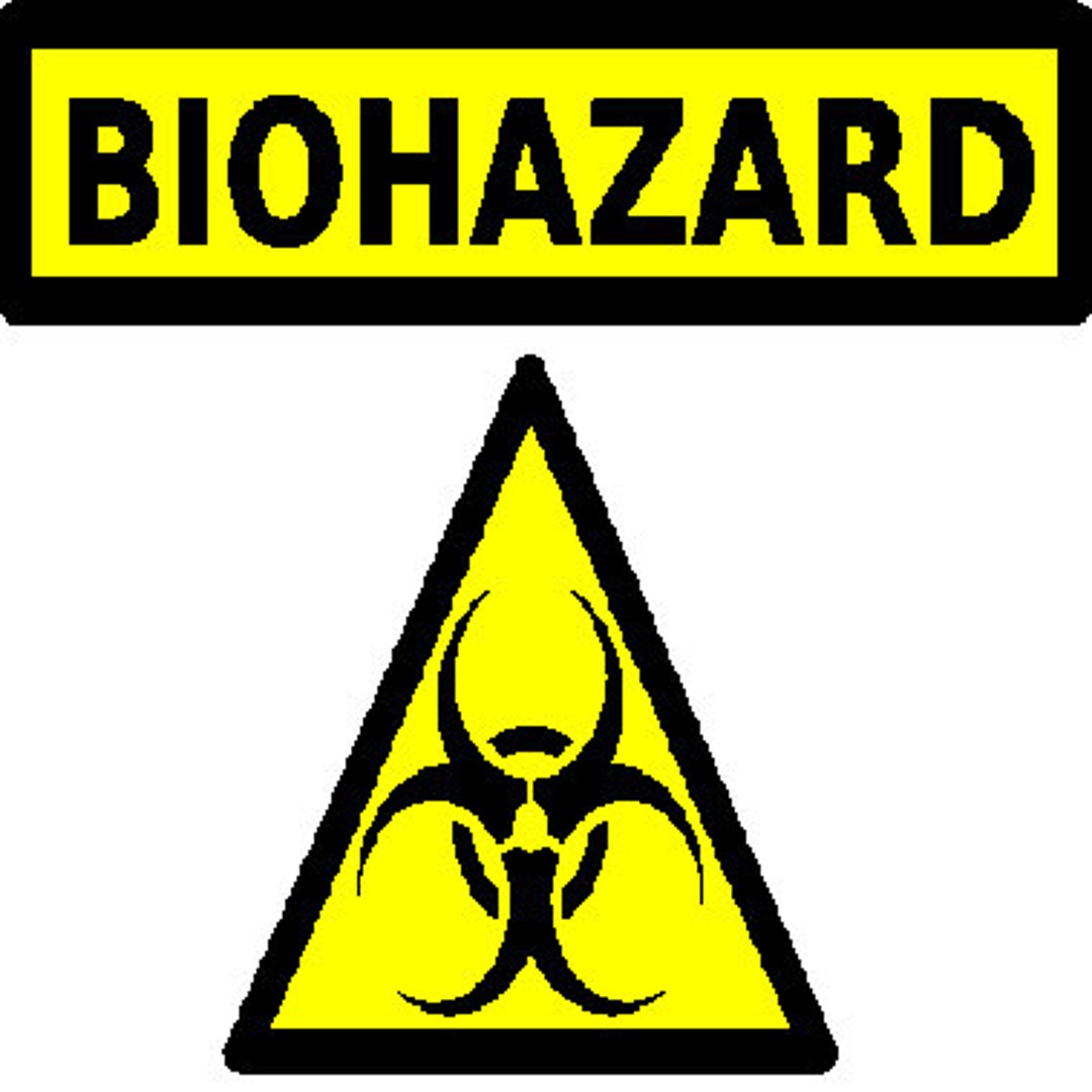 Biohazard Digital Embroidery Design, Biohazard Digitized Embroidery ...