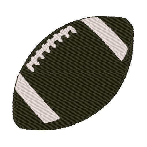 Football Digital Embroidery Design - Etsy