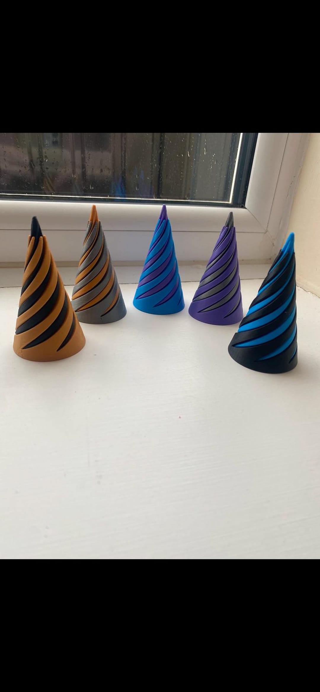 3D Infinity Vortex Spiral, Cone Fidget Toy, Infinite Spiral, Sensory ...