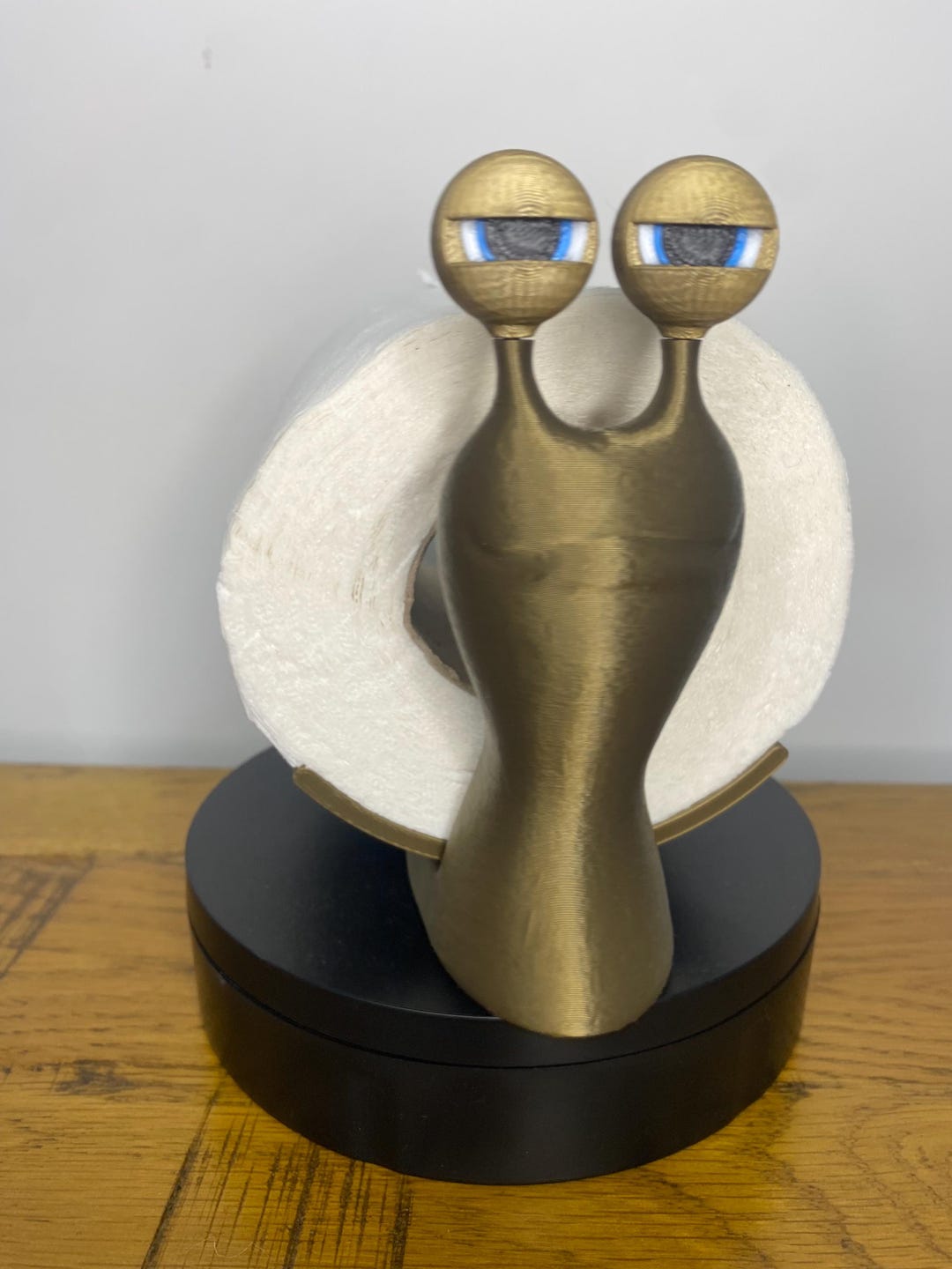 3D Printed Funky Snail Toilet Roll Holder With Different Eye Options - Etsy