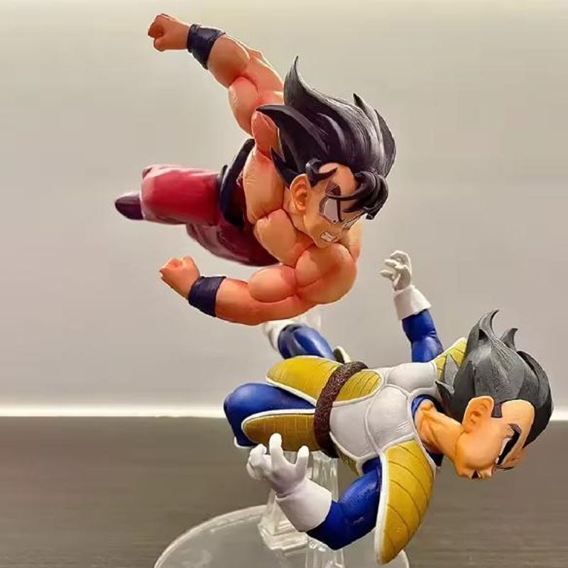 Goku and Vegeta Action Figures - Etsy
