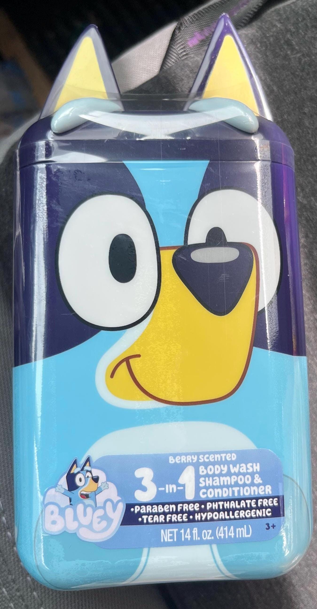 BLUEY Body Wash, Shampoo, Three and One Berry SCENTED - Etsy