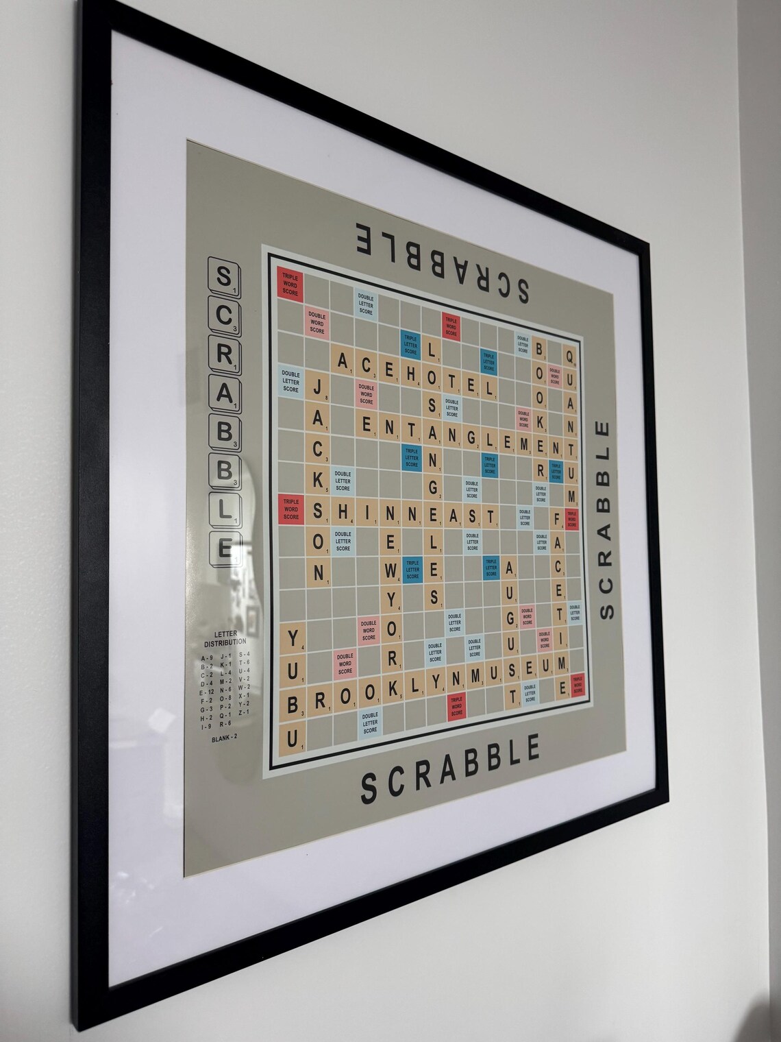 Custom Scrabble Board - Etsy