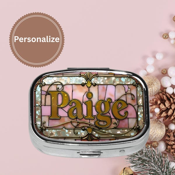 Vintage Abalone Pill Case - Etsy