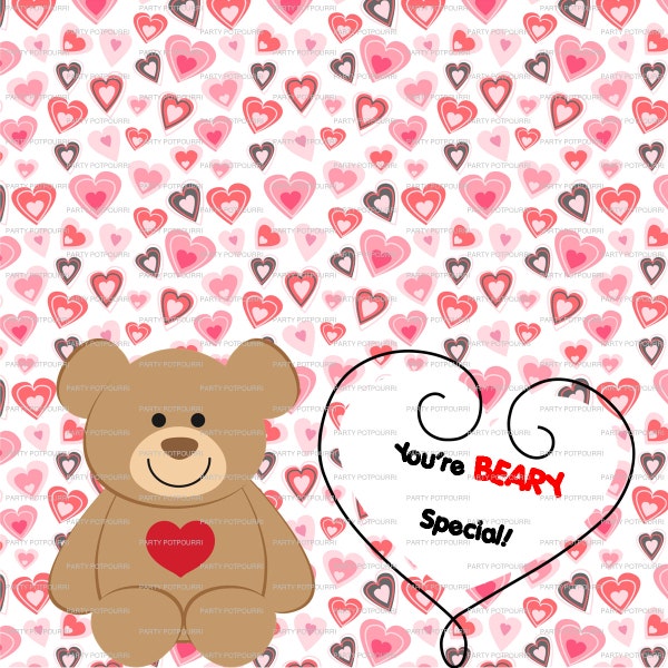You Are Beary Special Valentine - Etsy