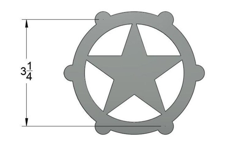 Lonestar Turn Dial – Weld Bed Hand Dial (set of 4) - Etsy