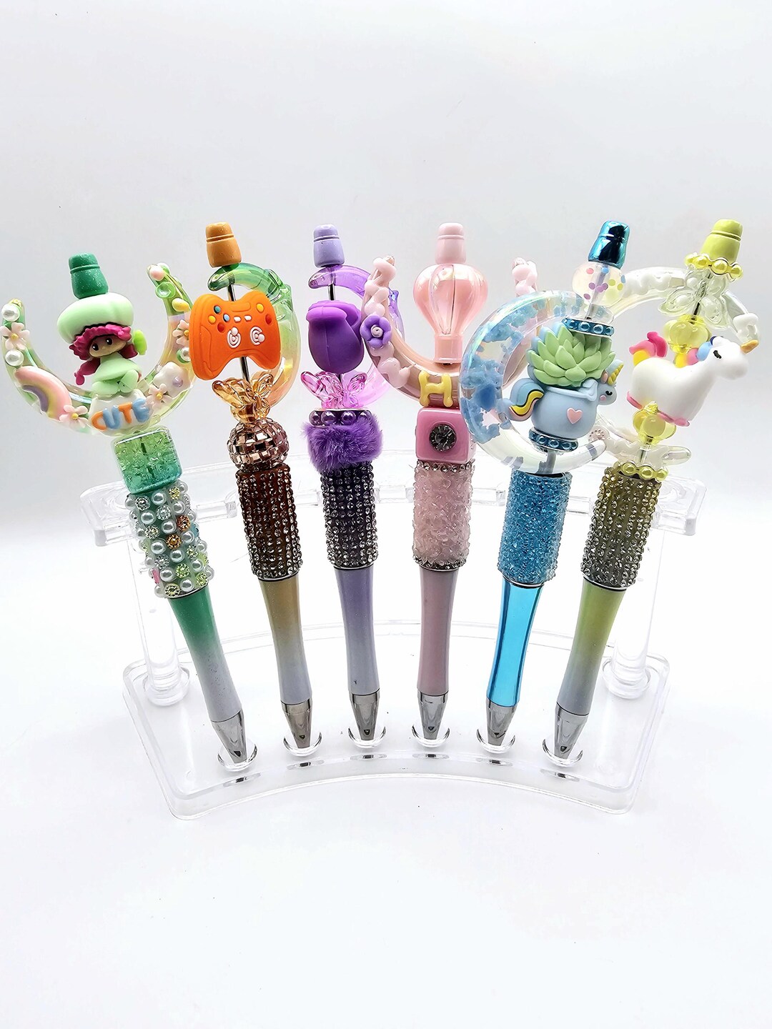 Fun Beaded Bling Pens Comes With Refill - Etsy