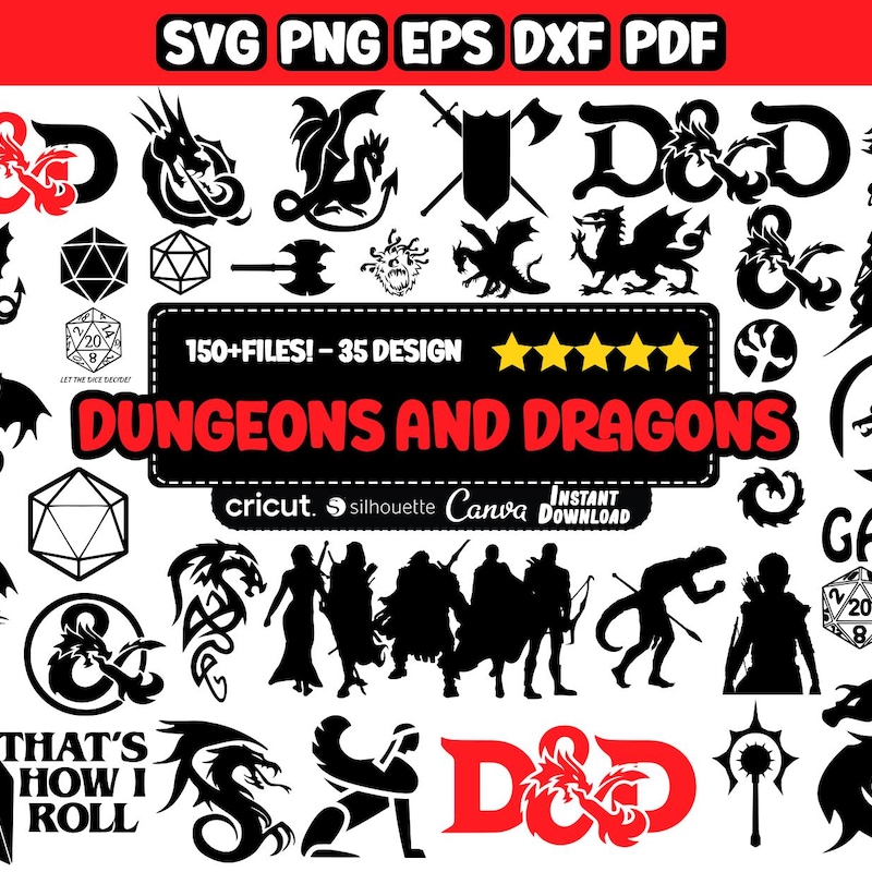 Dnd Clipart - Etsy