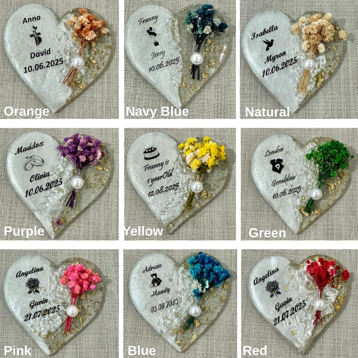 Wedding Favors Magnet for Guests in Bulk, Epoxy Magnet, Personalized ...