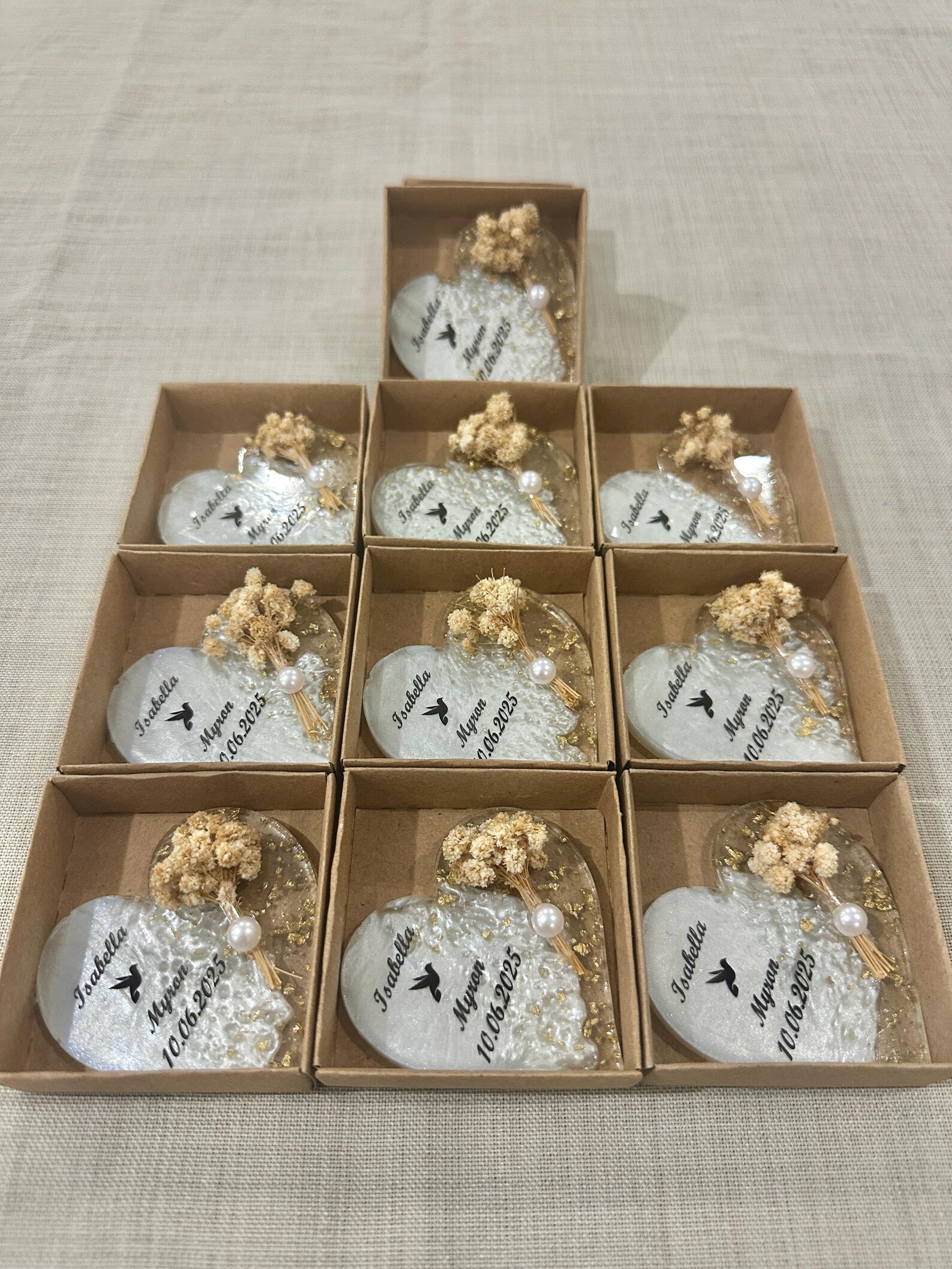 Wedding Favors Magnet for Guests in Bulk, Epoxy Magnet, Personalized ...