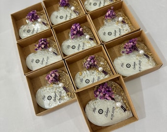 Personalized Epoxy Key Chain Favor, Custom Epoxy Wedding Resin Gift ...