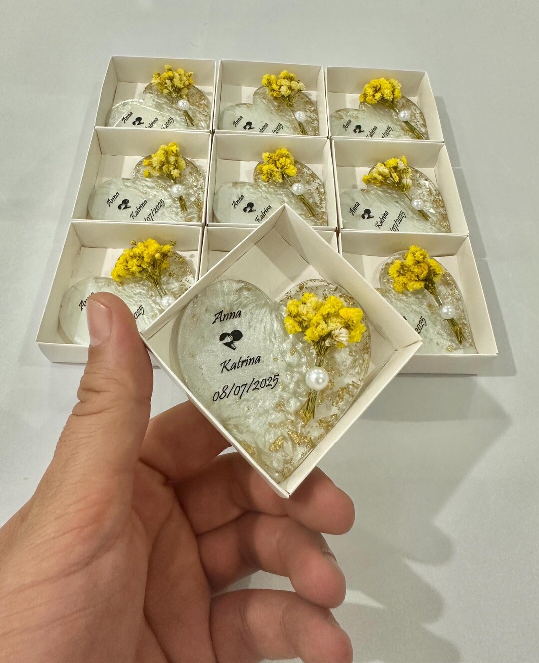 Cadeau Invité Mariage, Gastgeschenk Hochzeit, Wedding Favors Magnet for ...