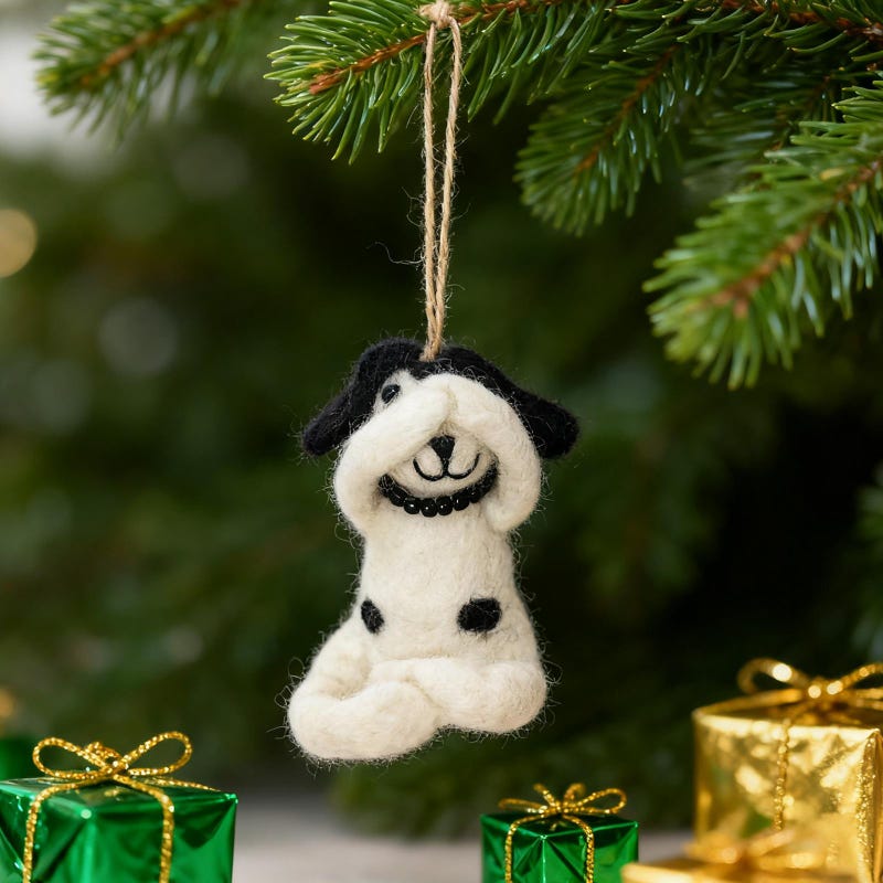 Felt Ornament Yoga - Etsy