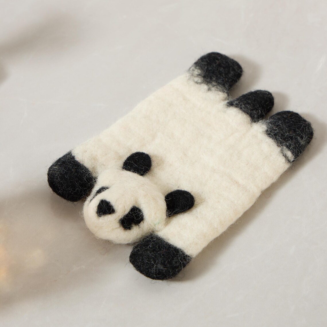 Handmade Nepal Wool Felt Animal Coasters: Rustic Home Decor - Etsy