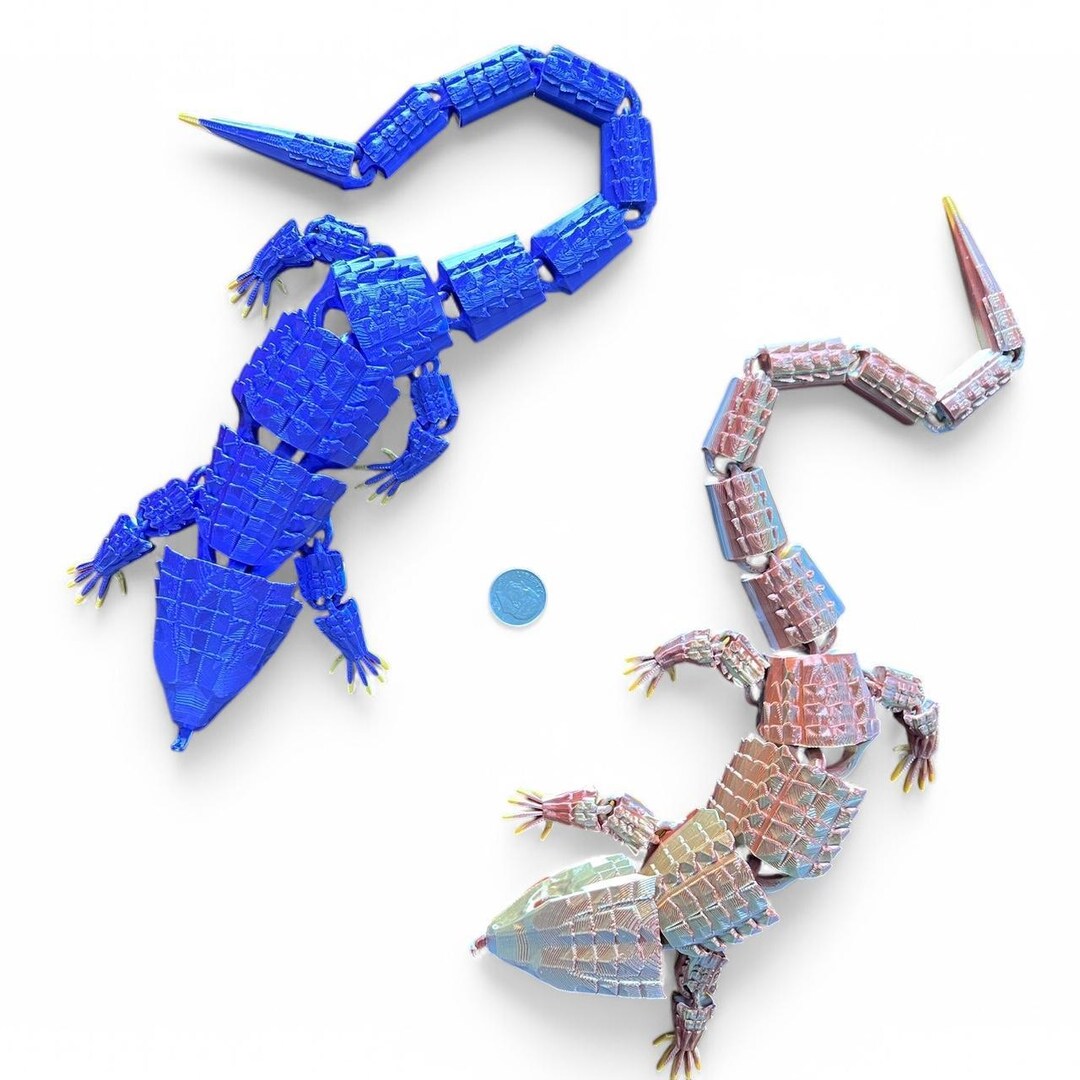 3D Printed Magnetic Reptile Models - Etsy
