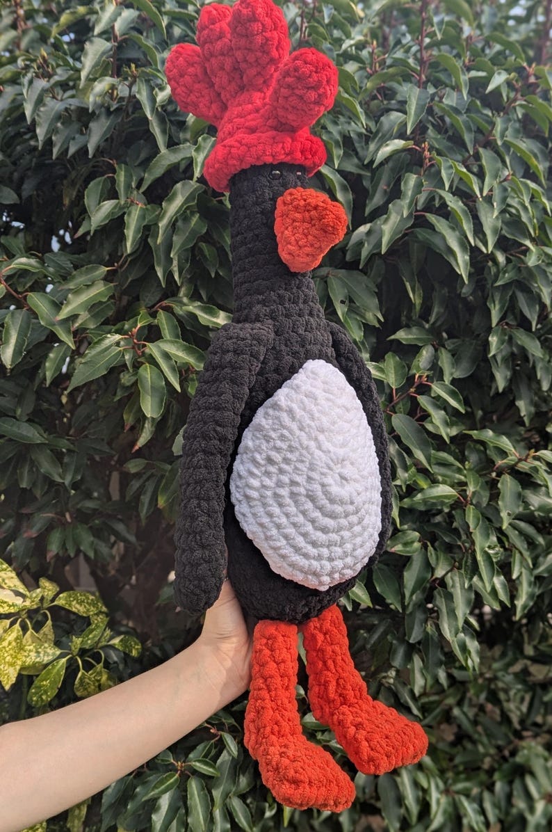 Feathers Mcgraw Crochet Pattern - DIGITAL PDF ONLY Wallace and Gromit, Vengeance Most Fowl ...