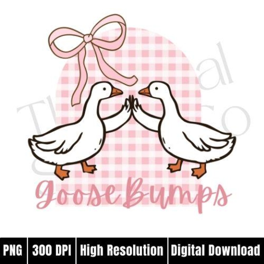 Goosebumps Png, Preppy Girly Png, Funny Mama Png, Silly Goose Retro Png ...
