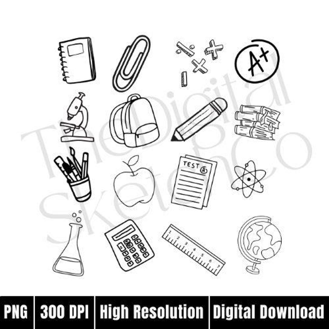 Teacher Doodle PNG, Teacher Gift, End of School Gift, Teacher Mug PNG ...