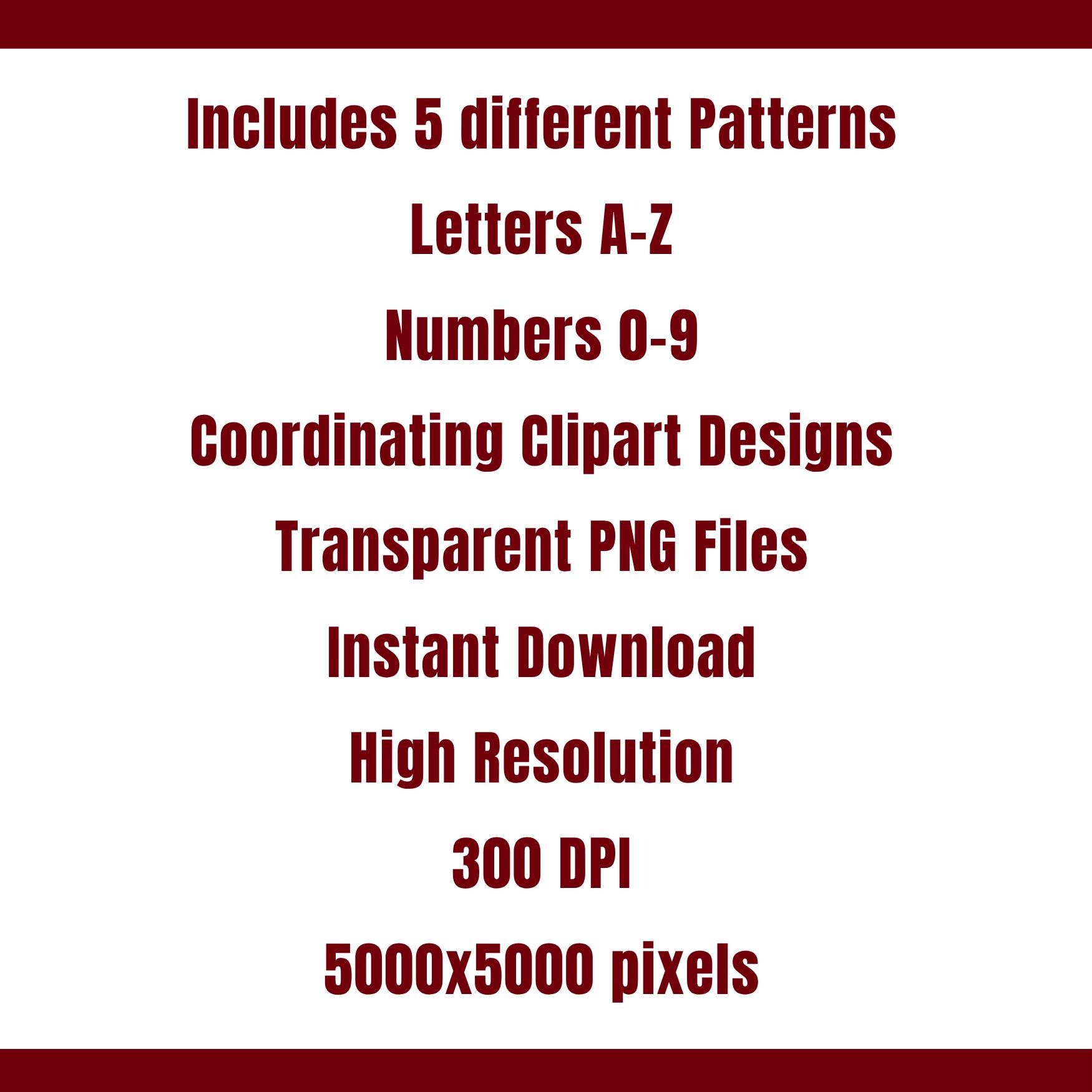 Maroon Varsity Letters Doodle Alphabet PNG Burgundy School Color Alpha ...