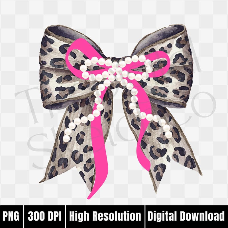 Pink and Gray Leopard - Etsy